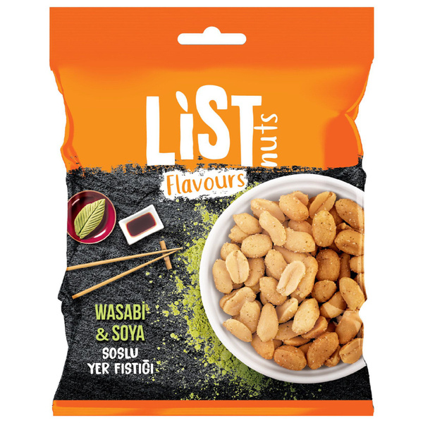 List Nuts Жареный арахис с соусом васаби 150 г - купить с доставкой по ... List Nuts Жареный арахис с соусом васаби 150 г - купить с доставкой по ...