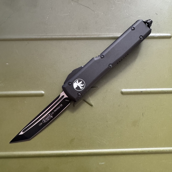 Автоматический складной нож MICROTECH ULTRATECH 123-1, длина лезвия 8.3 см, фронтальный выкидной ...