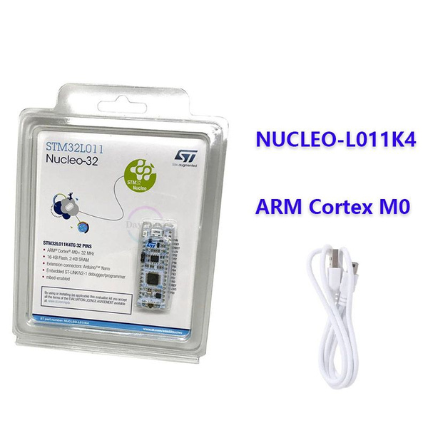 Модуль разработки NUCLEO-L011K4 ARM Cortex M0 Nucleo-32 STM32L011K4T6 - купить с доставкой по ...