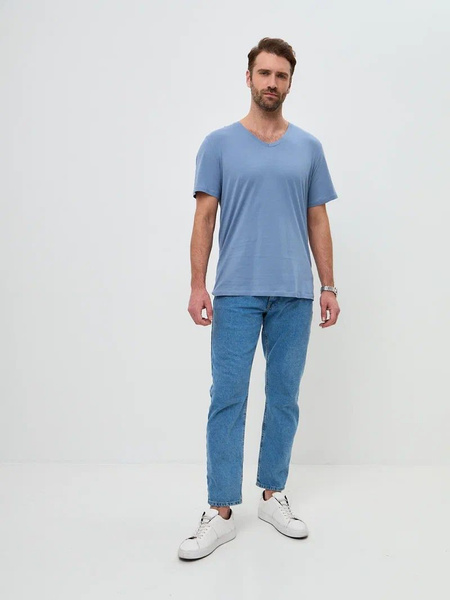 Футболка Instreet, размер 52, цвет голубой, серый - купить по выгодной цене в интернет-магазине ...