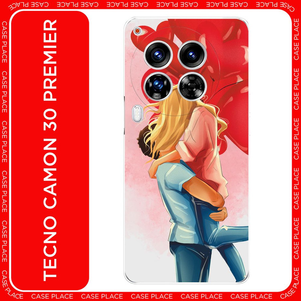 Силиконовый чехол на Tecno Camon 30 Premier / Текно Камон 30 Премьер ...