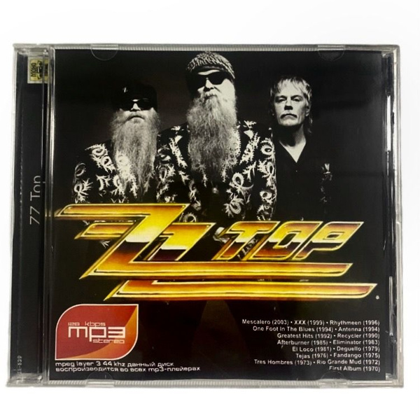 CD, MP3 ZZ TOP - Коллекция альбомов 1970-2003 MP3 CD - купить по низким ...