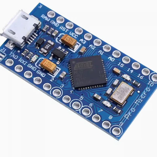 микроконтроллер Ардуино Arduino Pro Micro ATMEGA32U4-MU 5 В/16 МГц ...