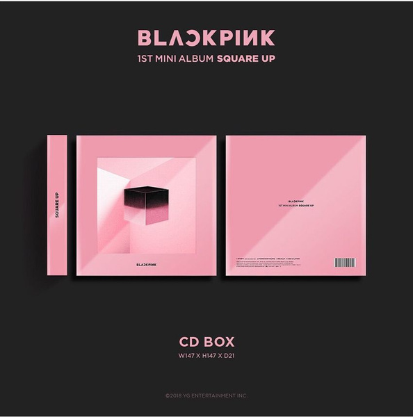 Audio MC (кассета) Дебютный альбом BLACKPINK SQUARE UP Mini 1 Series ...