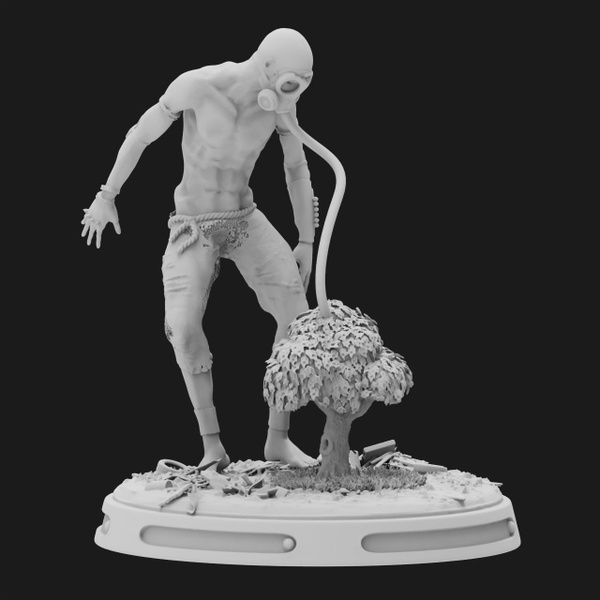 Характеристики Миниатюра последнее дерево на земле - 85 мм / Дерево ...