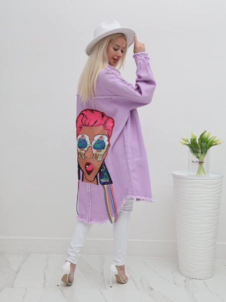 Куртка джинсовая Pularia Fashion - купить с доставкой по выгодным ценам ...