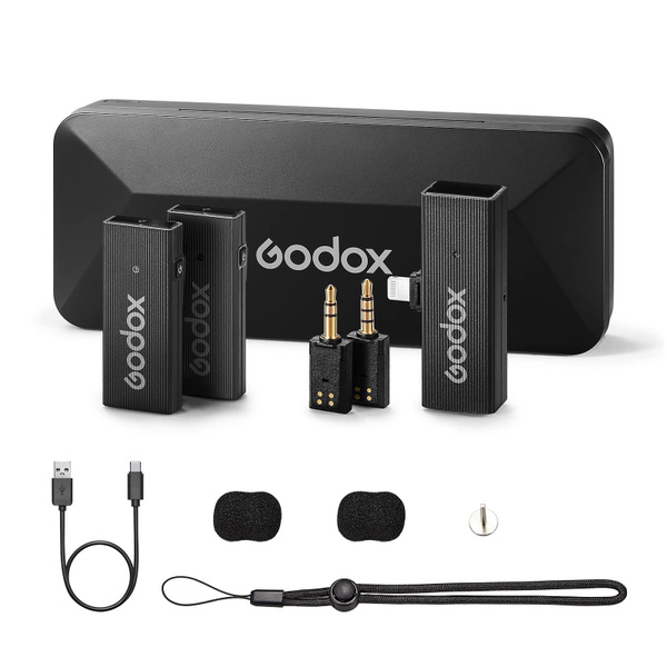 Микрофон универсальный Godox MoveLink Mini LT(Lightning) Kit2 - купить по выгодной цене в ...