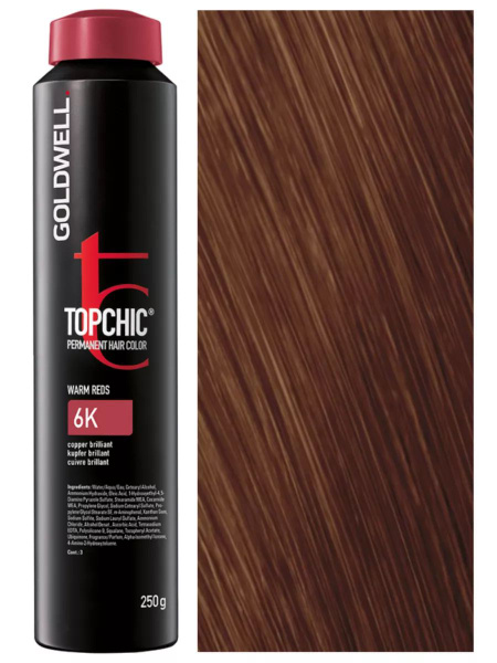 Goldwell Topchic 6K медный бриллиант, 250 мл - купить с доставкой по ...