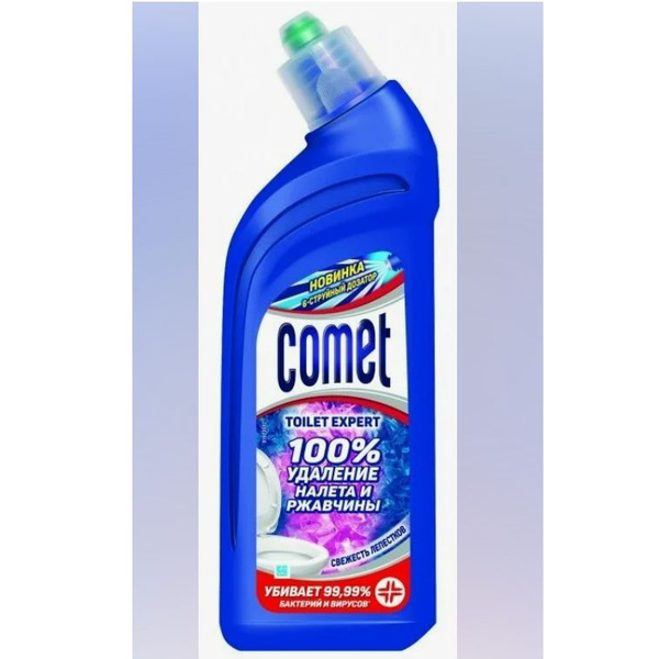 Comet Универсальный Toilet Expert Свежесть лепестков от налета и