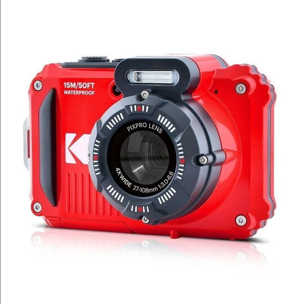 Компактный фотоаппарат Kodak Pixpro WPZ2 (Kırmızı), красный - купить по ...