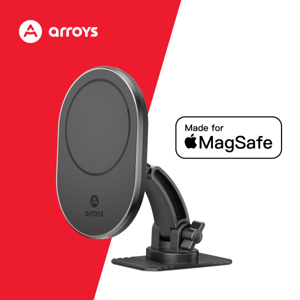 Держатель на скотче для смартфона Arroys Stick-MS2 с креплением MagSafe купить на OZON по низкой ...