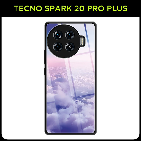 Вопросы и ответы о Стеклянный чехол на Tecno Spark 20 Pro Plus Текно Спарк 20 Про Плюс с
