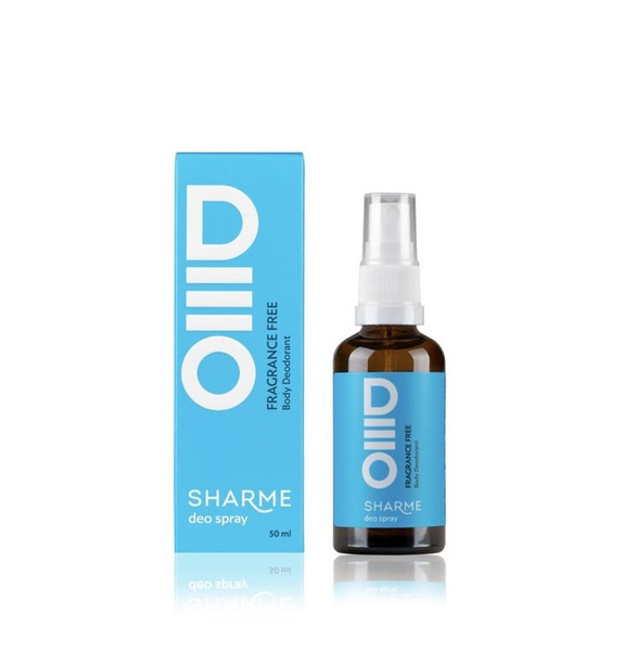 Натуральный дезодорант для тела SHARME DEO SPRAY Без аромата , 50 мл ...