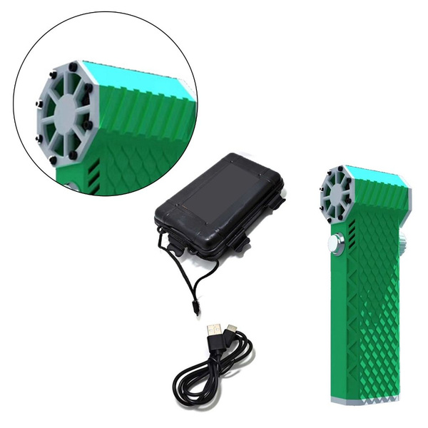 Мини-турбовентилятор Storm Turbo fan Handheld-зеленый - купить с ...