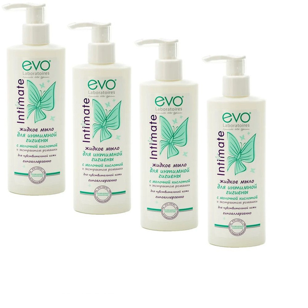 Мыло жидкое Evo Intimate, для интимной гигиены, для чувствительной кожи ...