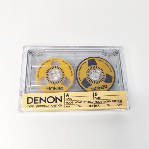 Аудиокассета для записи Denon Type 1 Normal с бобинками, 60 мин ...