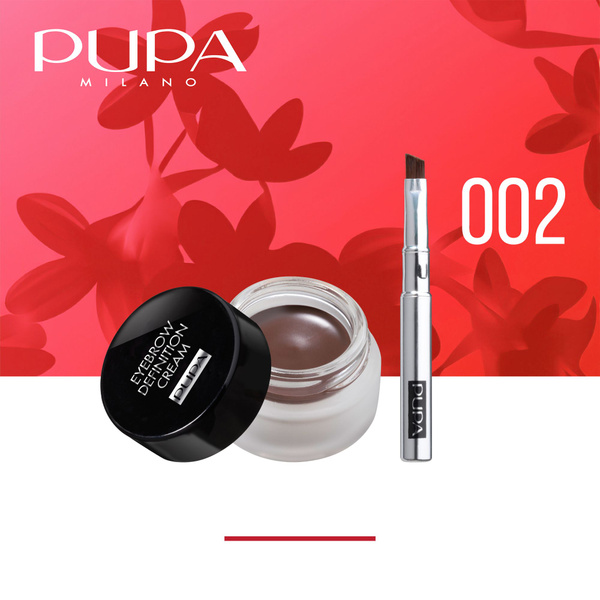 PUPA Крем для бровей EYEBROW DEFINITION CREAM №002 лесной орех - купить ...