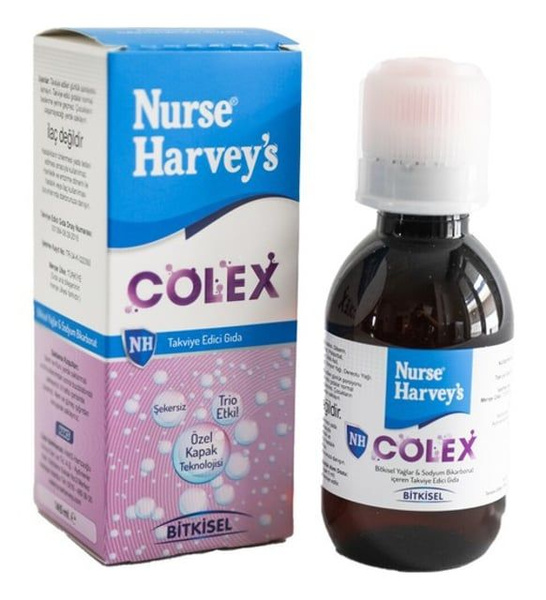 Ветрогонный травяной сироп Nurse Harvey's Colex для новорожденных 145 ...