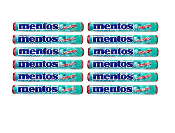 Жевательные конфеты Ментос Ramune (Газировка) 37,5гр 12 шт - купить с ...