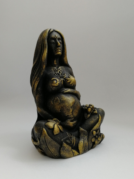 Статуэтка Magic Makers Гея ММ арт СтатуэткаГеяБольшая черное золото - купить по низким ценам в ...