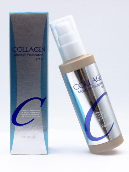 Enough Тональная основа для лица collagen moisture foundation Spf 15 ...