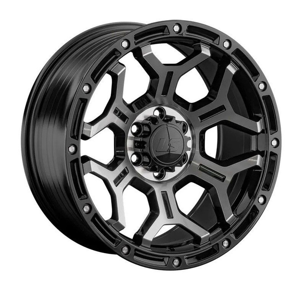 Колесный диск LS Wheels 18x9" PCD6x139.7 ET25 D106.1 Литой - купить по выгодной цене в интернет ...
