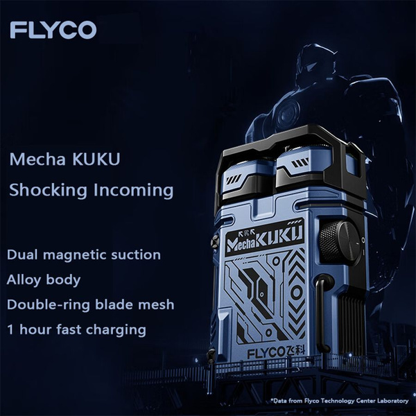 Электробритва FLYCO F001 Black - купить по выгодным ценам в интернет-магазине OZON (1591002591)