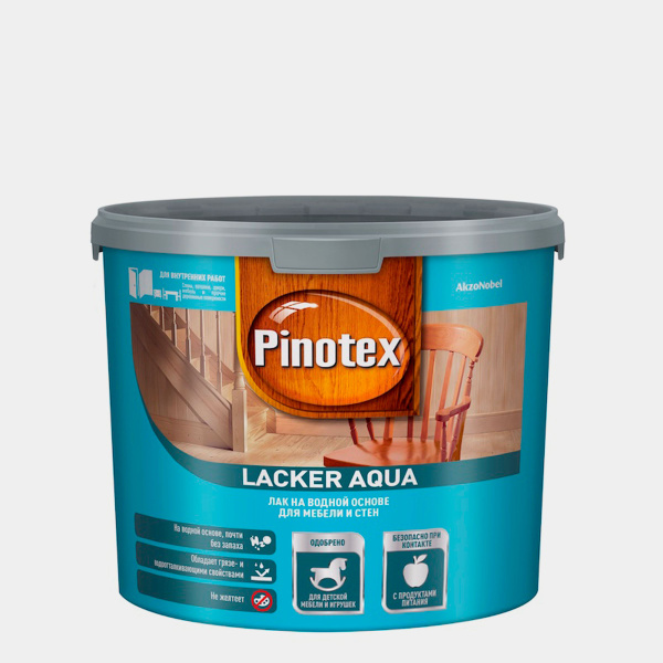 Лак строительный Pinotex, основа Акриловая, работы Внутренние - купить ...