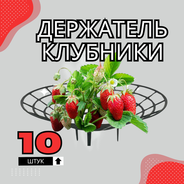 Подставка для клубники, опора, подпорка, держатель садовый под клубнику ...
