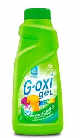 Пятновыводитель для цветных тканей с активным кислородом "G-OXI Gel color", 500 мл - купить с ...