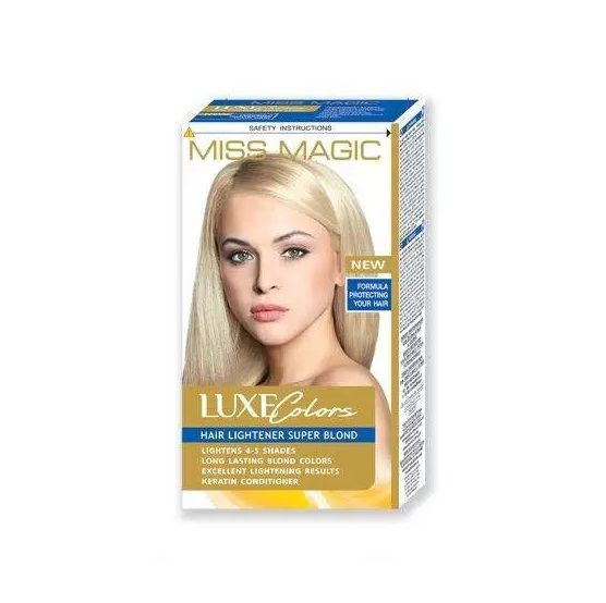 Miss Magic Luxe Colors Осветлитель для волос Super Blondmiss, 100 мл - купить с доставкой по ...