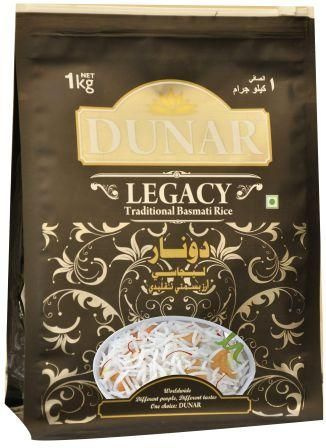 Dunar LEGACY Traditional Basmati Rice (Дунар ЛЕГАСИ традиционный ...