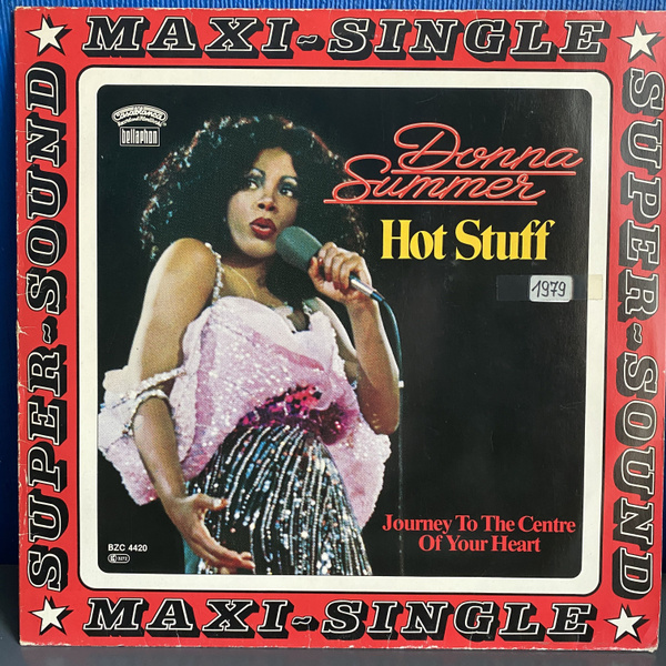 Donna Summer. Hot Stuff (EX+) ПЕРВОПРЕСС! 1979 (MAXI-SINGLE) Виниловая ...