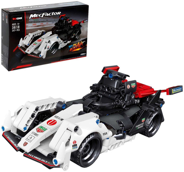 Конструктор Decool Гоночный болид Формула 1 3818 (Technic) / 247 деталей - купить с доставкой по ...