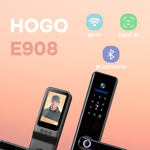 Вопросы и ответы о Hogo E908 Умный биометрический электронный дверной замок smart lock кодовый с ...