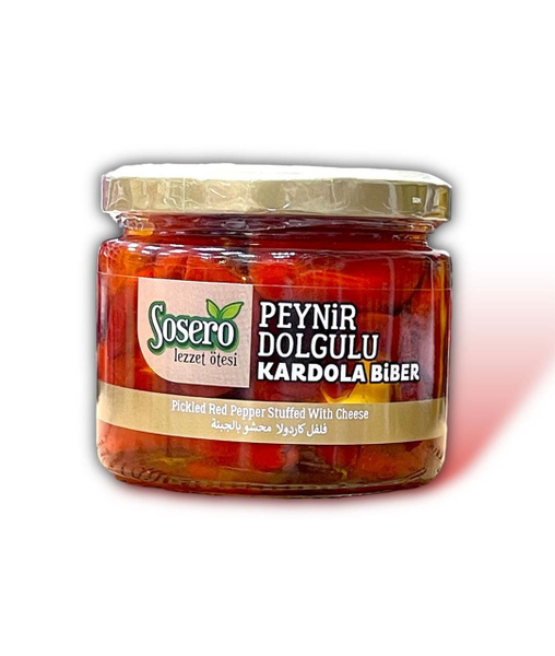 Sosero Перец острый красный Кардола фаршированный сыром 290г - купить с ...