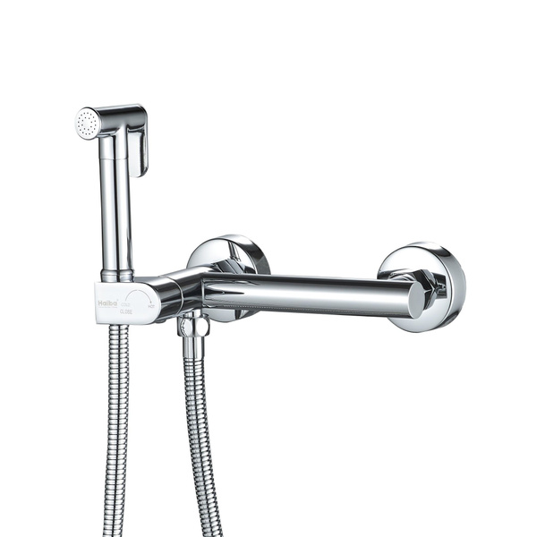 Гигиенический душ со смесителем Haiba HB5514, хром купить на OZON по низкой цене (1690101118)