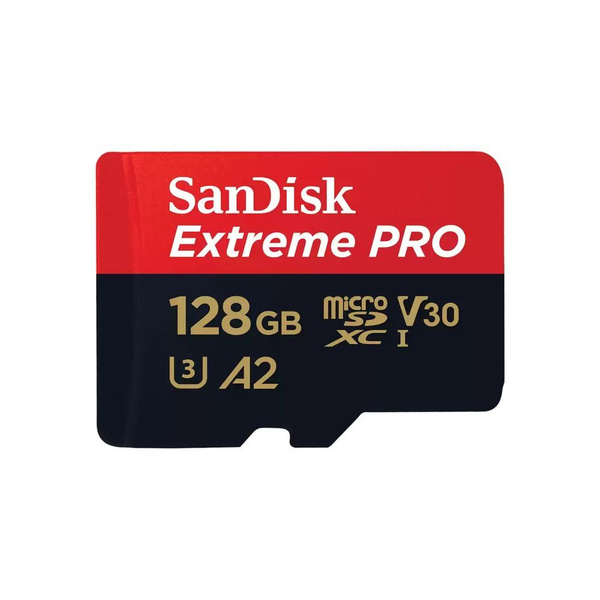 Карта памяти SanDisk Extreme Pro microSD UHS I Card 128GB(SDSQXCD-128G ...