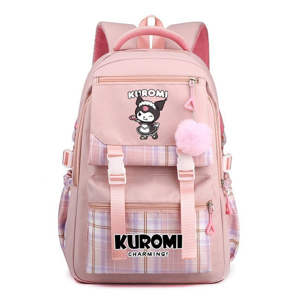 Рюкзак Куроми KUROMI с пушистым брелком - купить с доставкой по ...