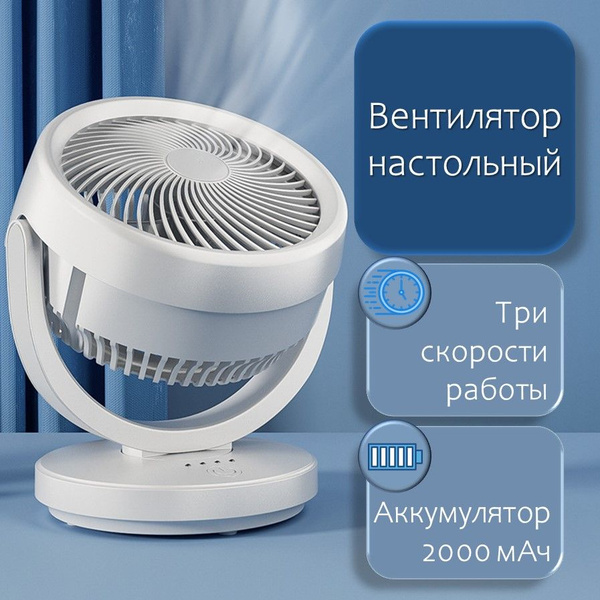 Вентилятор настольный 220в, бесшумный, от сети, usb купить по низкой ...