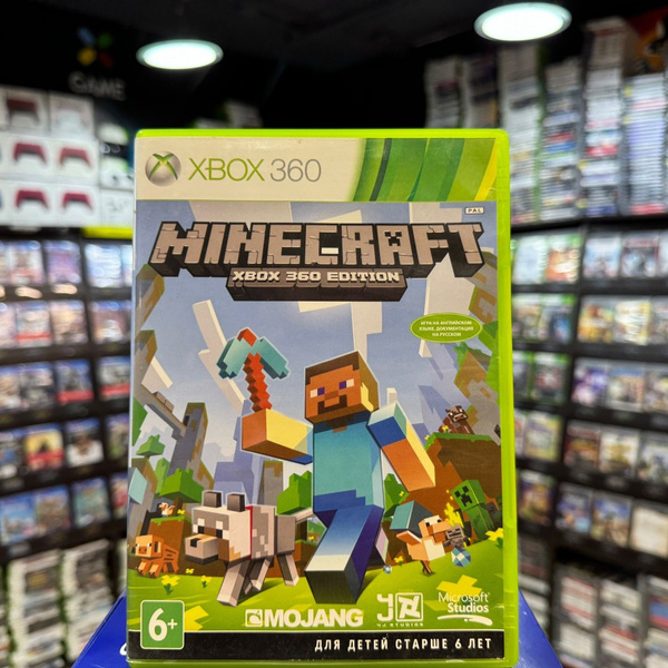 Игра Minecraft (Xbox 360) (Box) купить на OZON по низкой цене (1620603987)