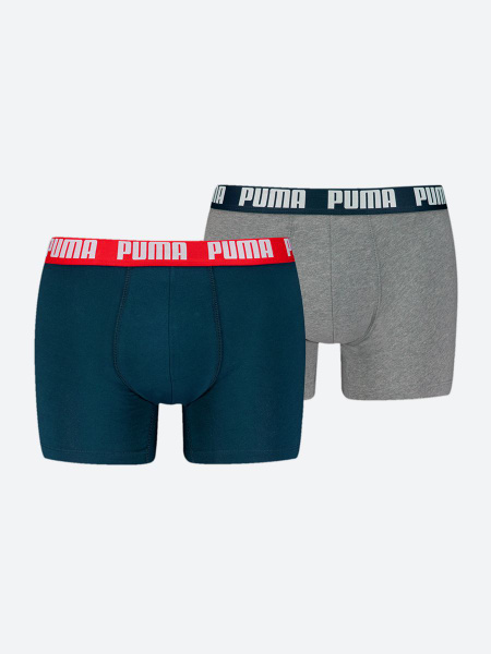 Комплект трусов PUMA Men Everyday Basic Boxer 2P, 2 шт купить на OZON по низкой цене (1620970261)