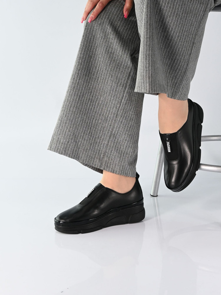 Туфли Женский Ascalini Натуральная кожа, размер 42 Платформа 8 Россия Без застёжки купить c ...