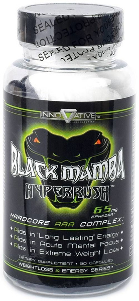 жиросжигатель BLACK MAMBA 90К innovative labs - купить с доставкой по ...