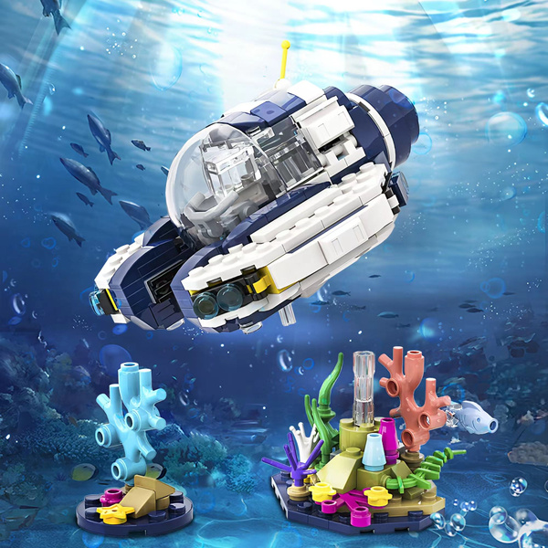 Сборная модель конструктора Deep Sea Trek "Морской мотылек", содержащая ...