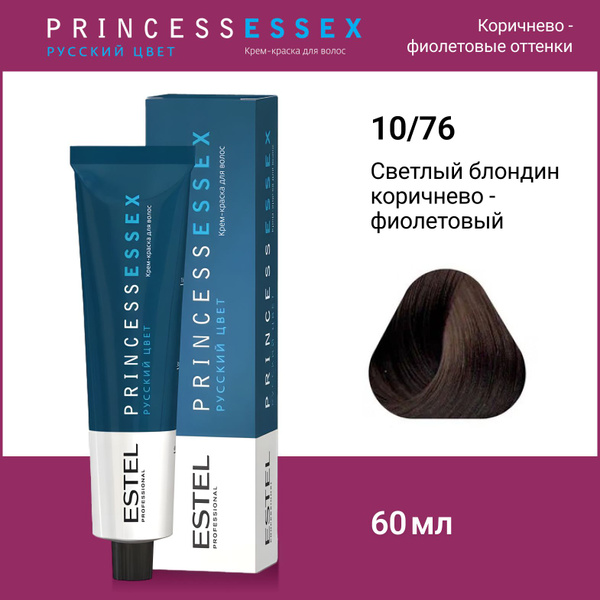 ESTEL PROFESSIONAL Крем-краска PRINCESS ESSEX для окрашивания волос 10/ ...