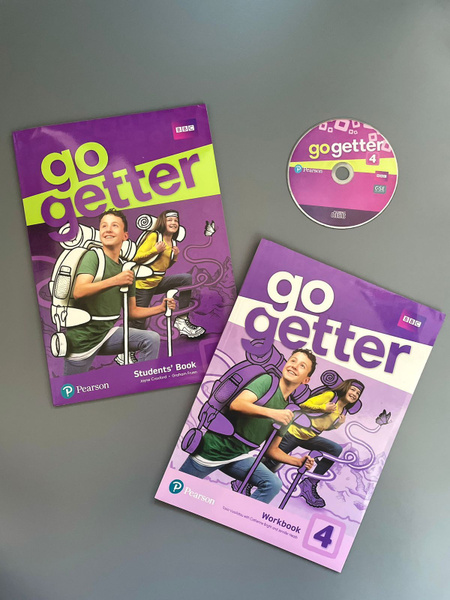 Go getter 4 Комплект: Students book+Workbook+Диск - купить с доставкой по выгодным ценам в ...