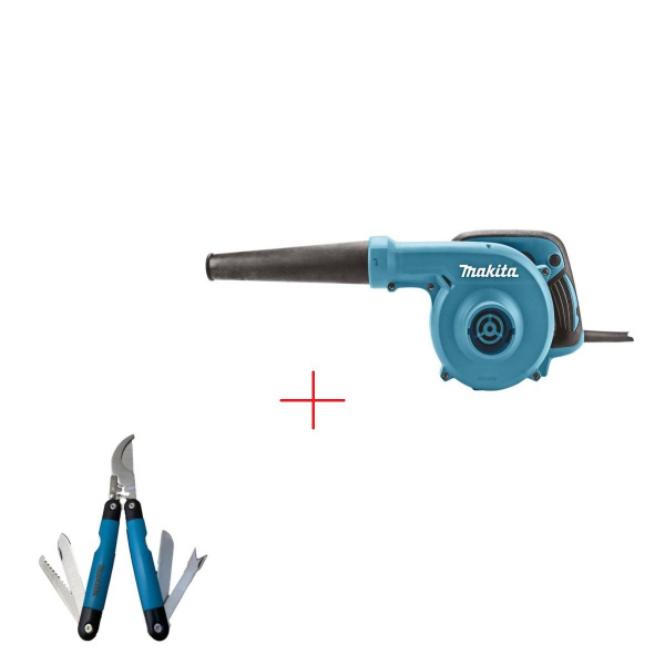 Воздуходувка-пылесос Makita UB1103 600Вт - 4.1м3/м - 5.7кПа, секатор ...