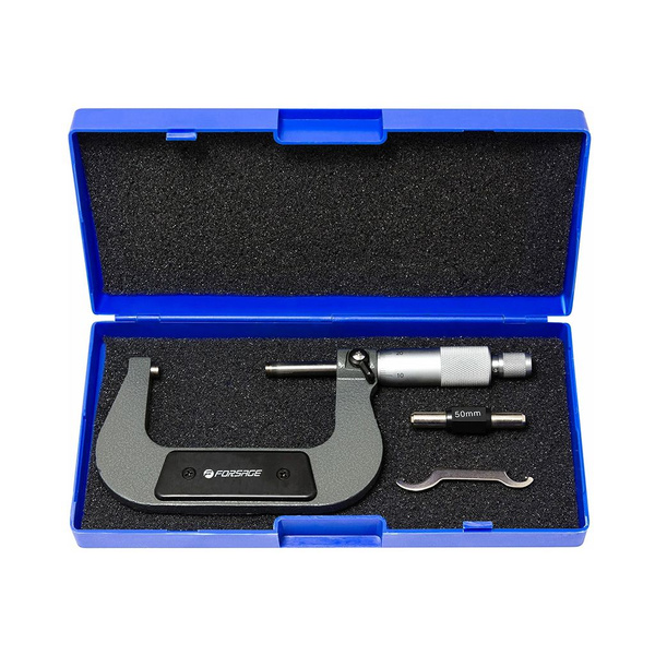 ROCKFORCE Микрометр 50-75 мм - купить с доставкой по выгодным ценам в интернет-магазине OZON ...