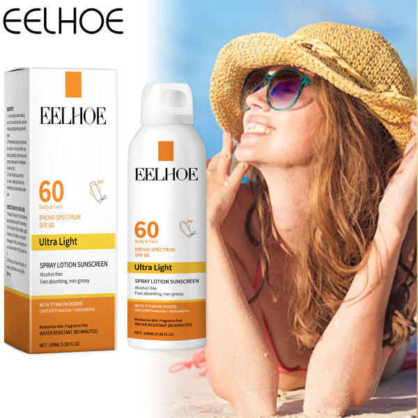 100 /200/300мл SPF 60 Солнцезащитный крем для лица и тела увлажняющий ...
